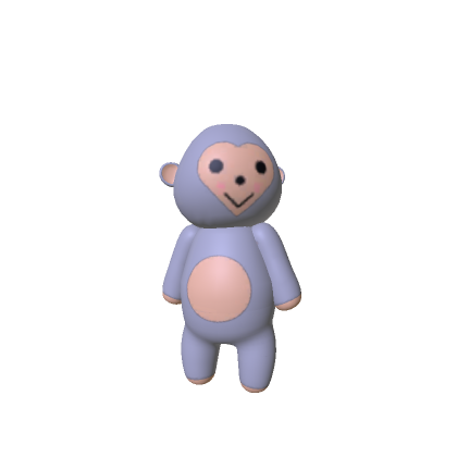 Mini Monkey Recolorable