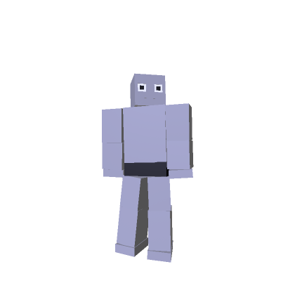 Animated Block Man