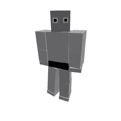 Animated Block Man
