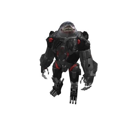 Shark Mech - Black/Red - (Rthro)