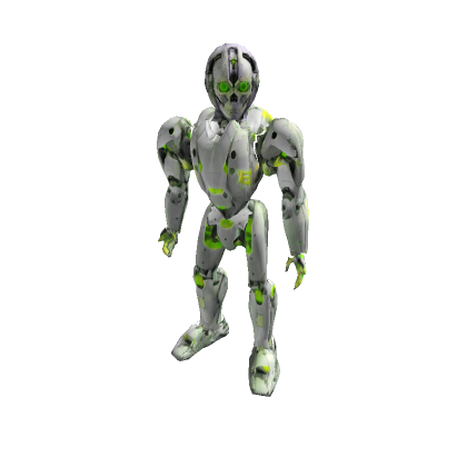 White Robot Mech - Roblox