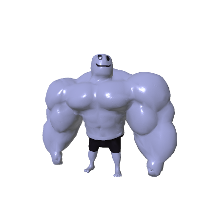 Absolutely Ripped Chad [Recolorable]