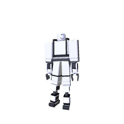 Blocky Mech Suit {White}