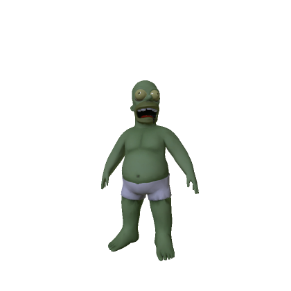 Homer Simpson Zombie