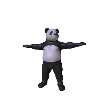 Realistic Panda