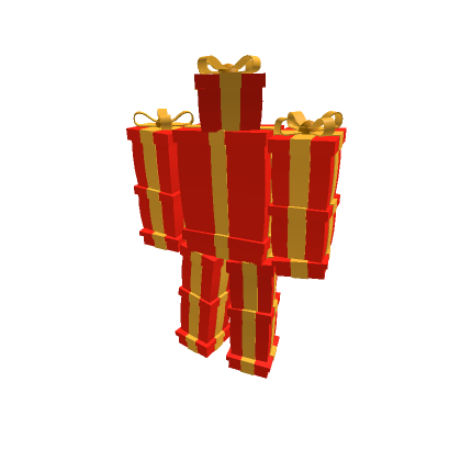 Christmas Present Man Red - Roblox