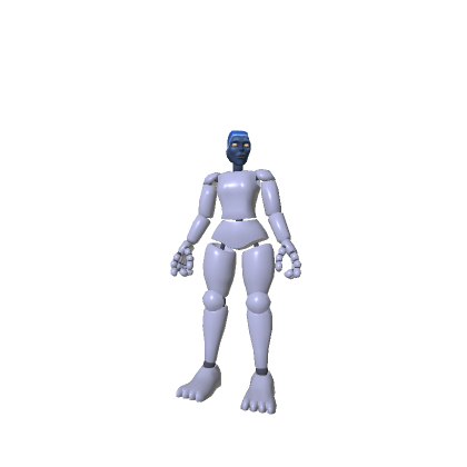 Female Animatronic | Colorable