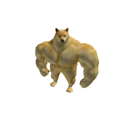 Chad Swole Buff Doge - Roblox