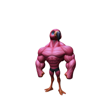 Buff Flamingo Bird