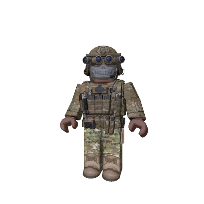 Camouflaged Recon Soldier - Roblox