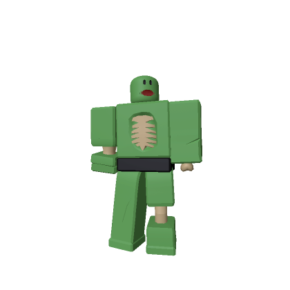 Blocky Zombie Body
