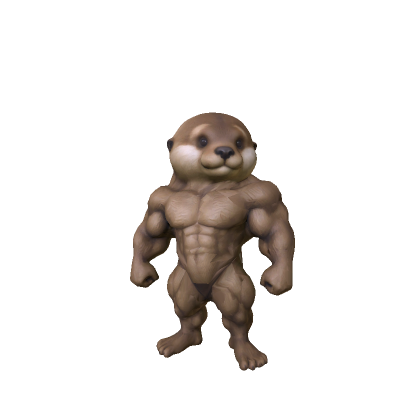 Buff Cute Otter