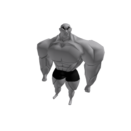 Huge Buff Chad Anime Man Toon Fx
