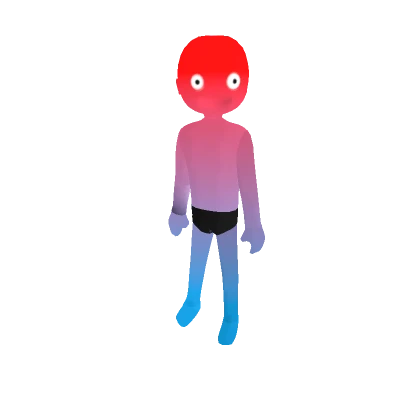 Glowing Red Blue Gradient - Roblox