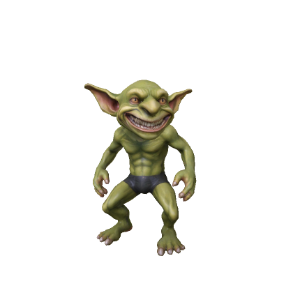 Monster Goblin Grinch Funny Meme Animal