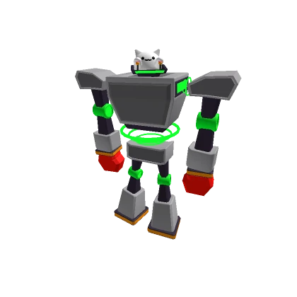 Radical Cat Mech {Colorable Green} - Roblox