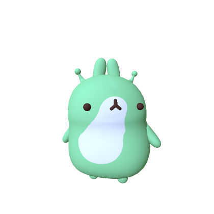 Alien Bunny Plushie