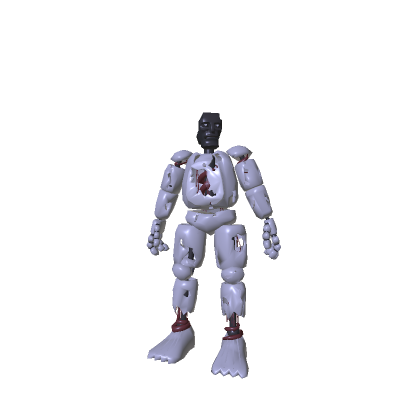Damaged Animatronic | Colorable