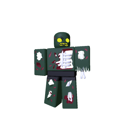 Recolorable Bone Zombie Corpse