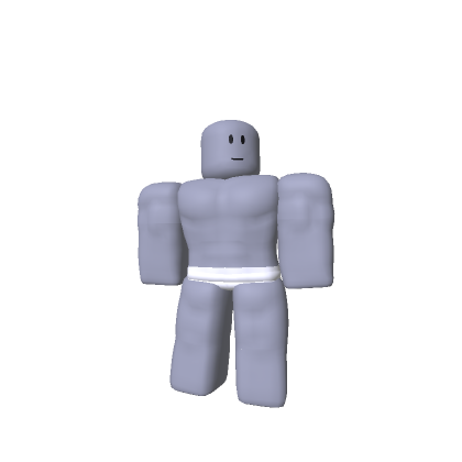 R15 Buff Blocky Man [2D Clothing]