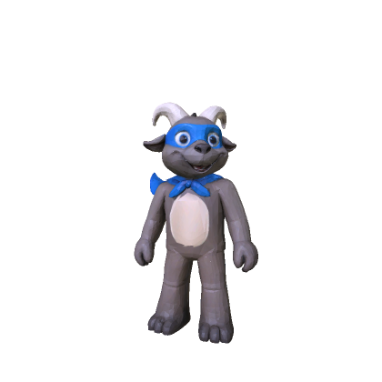 Super Hero Goat
