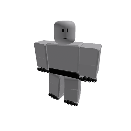 Black Furry Paws Colorable