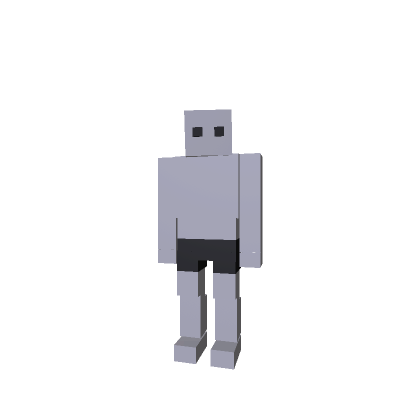 Recolorable Blocky Soldier