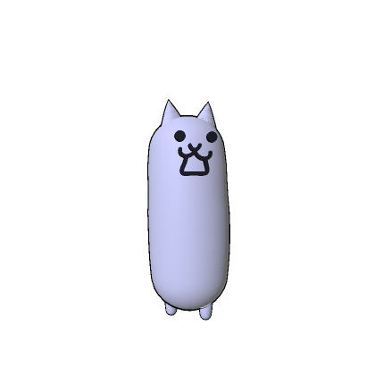 Tank Cat Recolorable