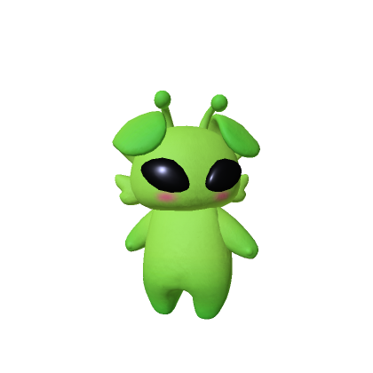 Alien Dog Plushie
