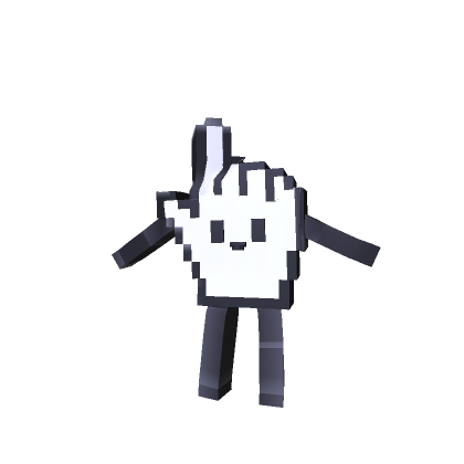 Y2K Cursor Icon Guy Dude