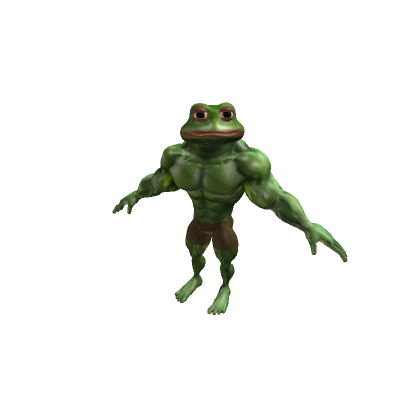 Sad Strong Frog
