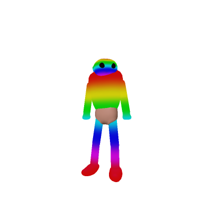 Baby Rainbow Glowing Goober!