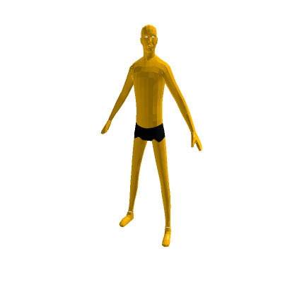 Gold man - Roblox