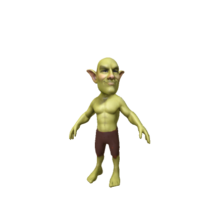 Mewing Clash Royale Goblin