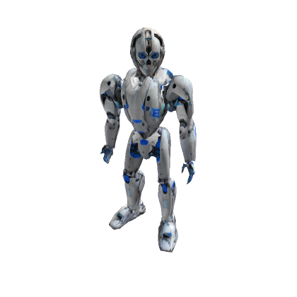 White Robot Mech - Roblox