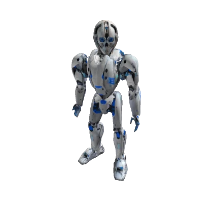 White Robot Mech - Roblox
