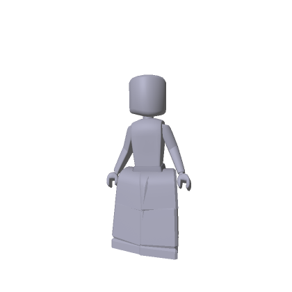 Thin Woman Blocky