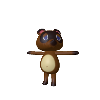 Tiny Raccoon Tom Nook