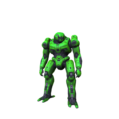 Green Robot Mech