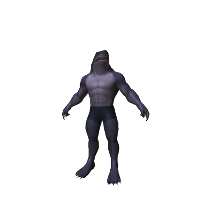 Buff Shark (Colorable)