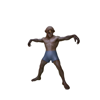 Scary Creepy Zombie