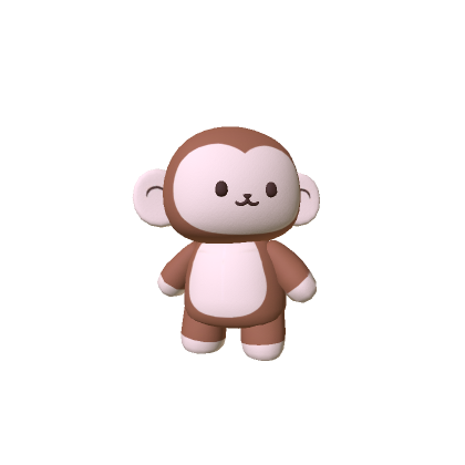 Mini Baby Monkey Plushie