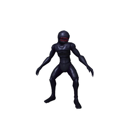 Faceless Devourer Monster | Black