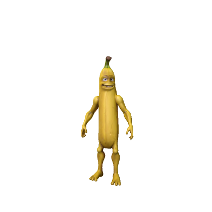 Tung Sahur Banana Funny Troll Meme Costume