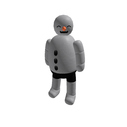 Recolorable Snowman - Roblox