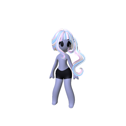 Kawaii Chibi Bundle with Side Pigtail Curly Hair