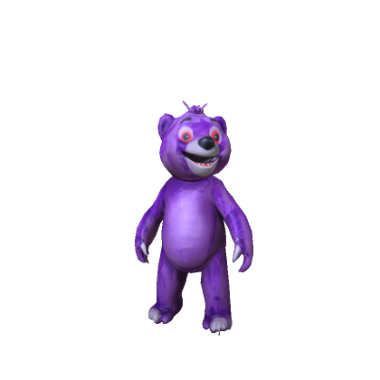 Crazed Purple Bear