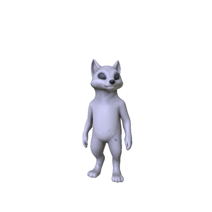 White Alien Wolf