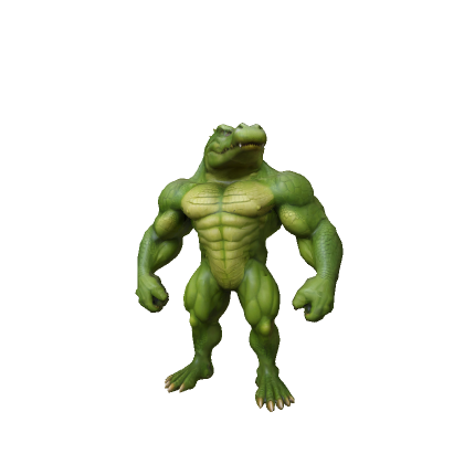 Sigma Crocodile Buff Muscles