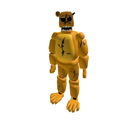 Golden Freddy Bear Withered - Roblox